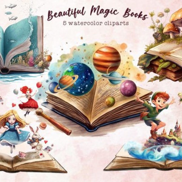 Magic Books - Etsy