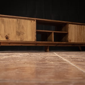 Tv Unit, Media Console, Wooden Tv Unit, Tv Console, Wooden Media Stand ...