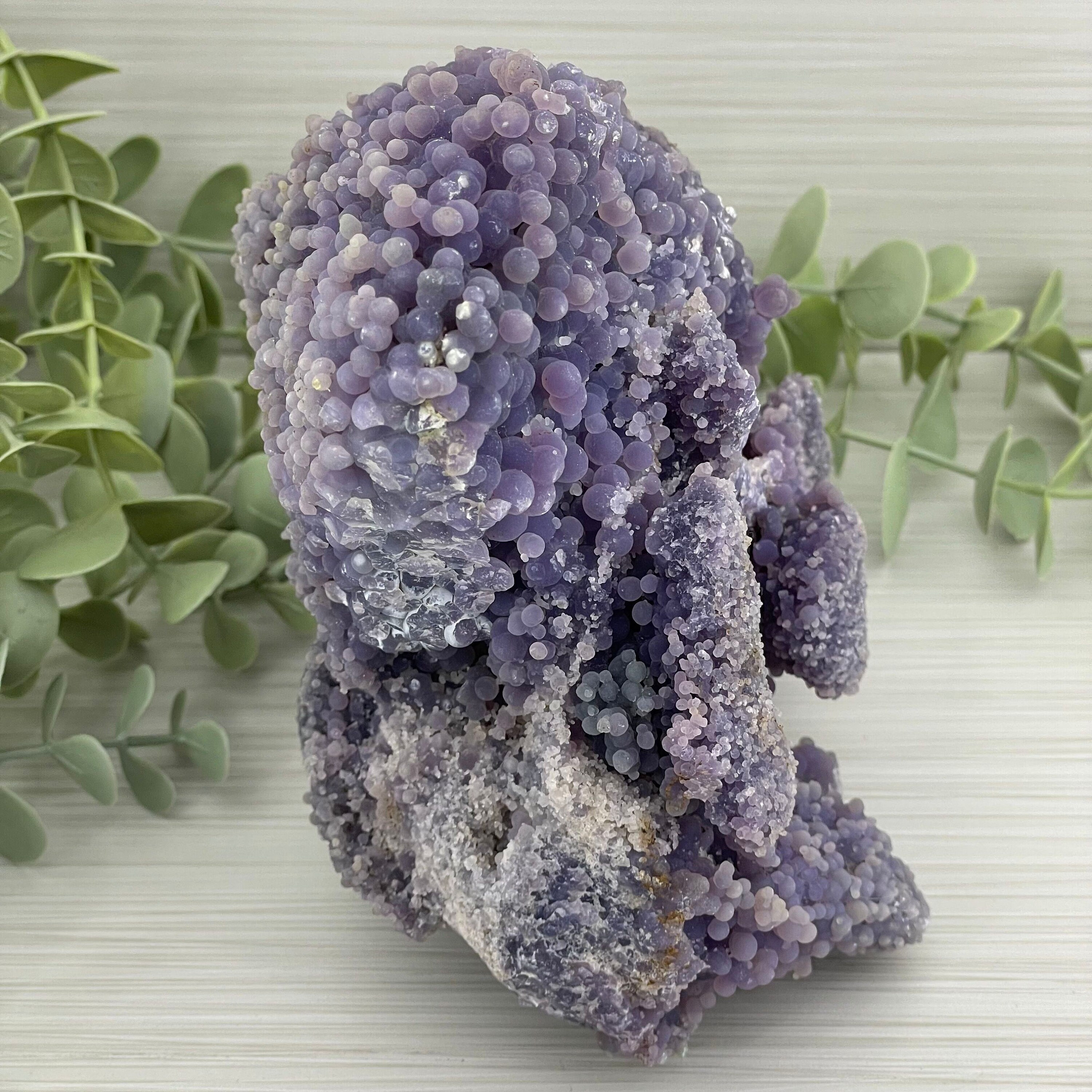 Grape Agate Crystal Specimen indonesia. Rocks Geodes - Etsy UK