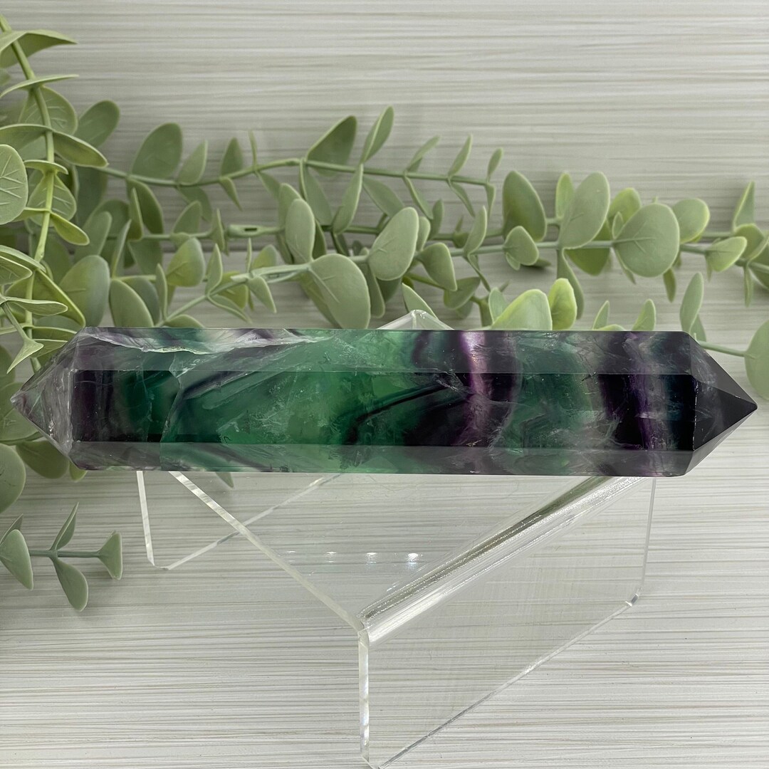 DT Fluorite wand Crystal Specimen. Rocks Geodes - Etsy