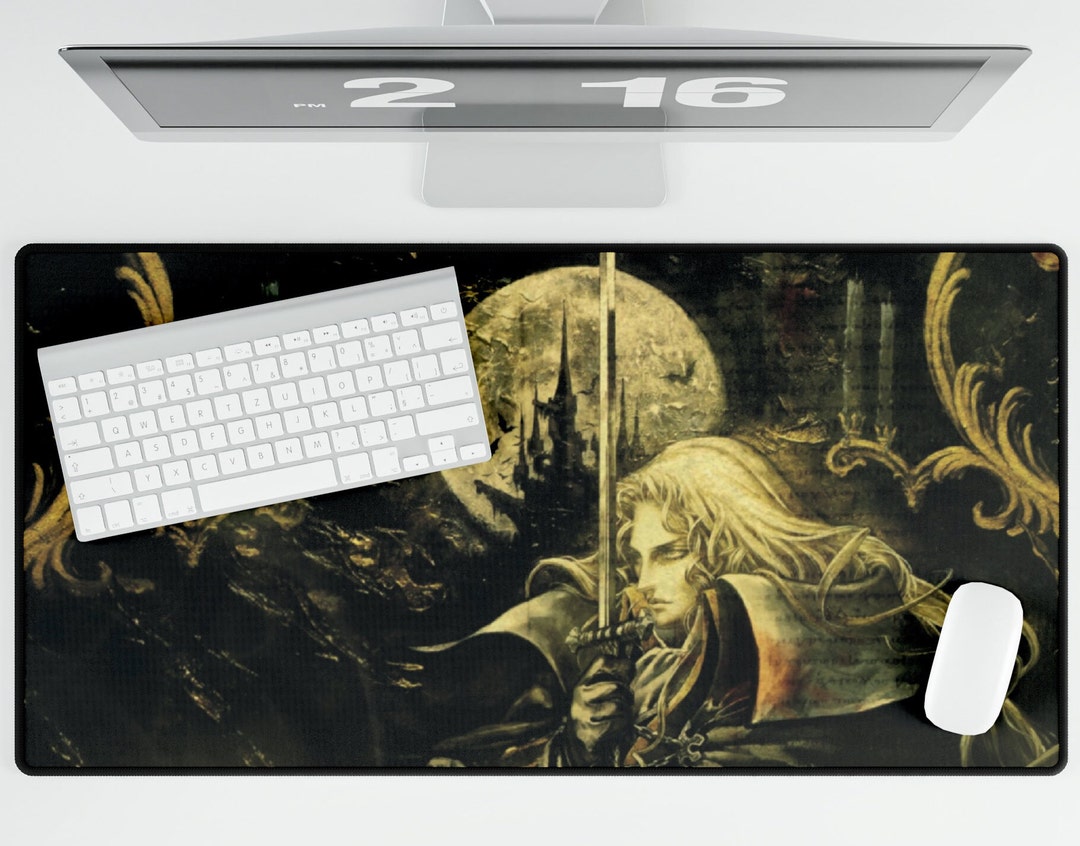 Castlevania Classic Retro Desk Mat Castlevania Retro Gaming Gift Desk ...