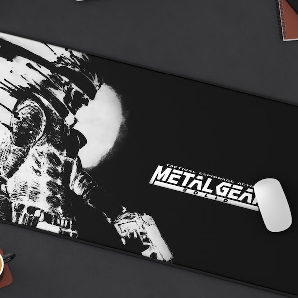 Metal Gear Deskmat - Etsy