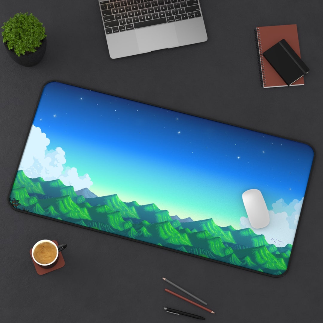 Stardew Valley Horizon Desk Mat Stardew Valley Scenic Desk - Etsy