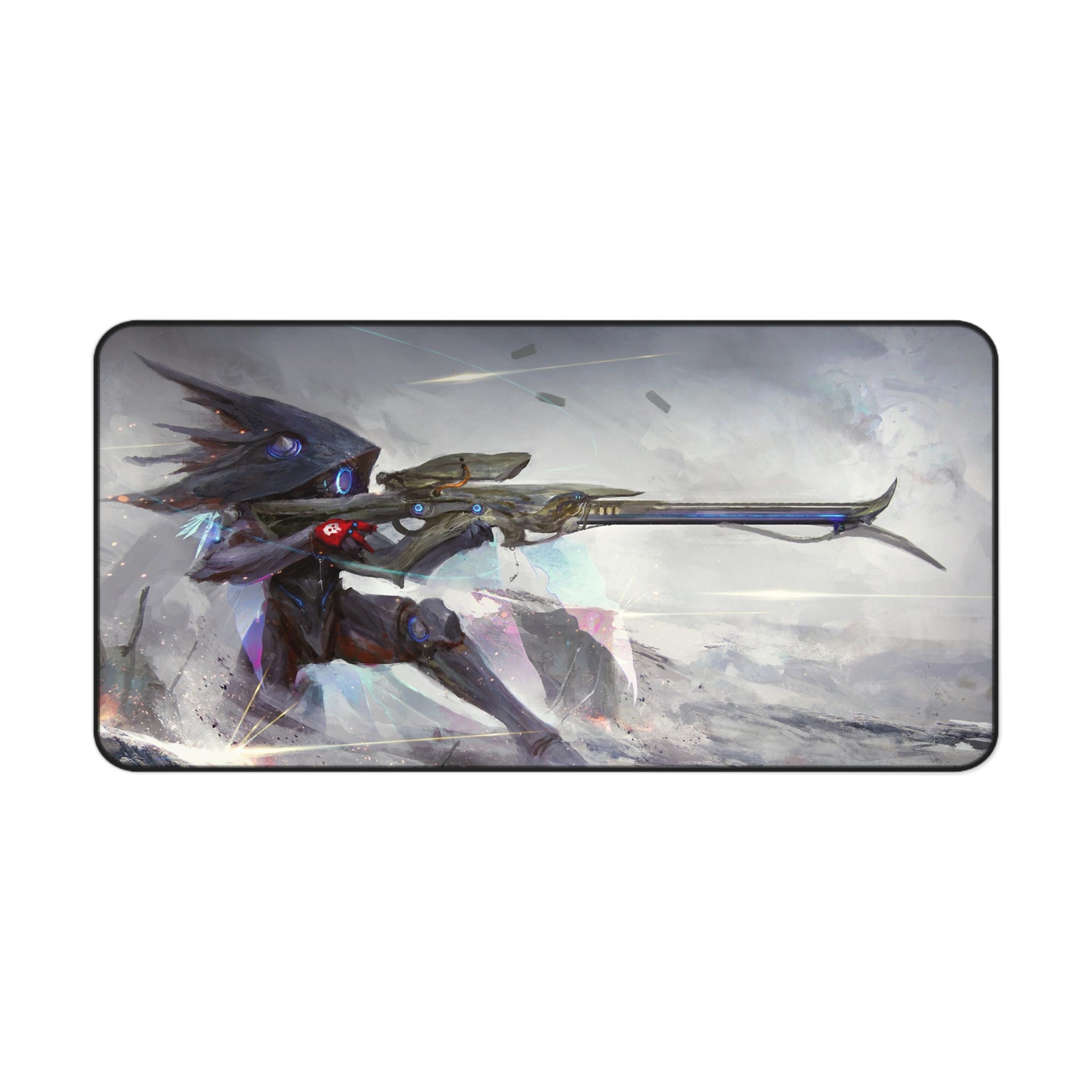 WARFRAME SNIPER Desk Mat/ Play Mat, WARFRAME Desk Mat Xxl Mouse Pad ...