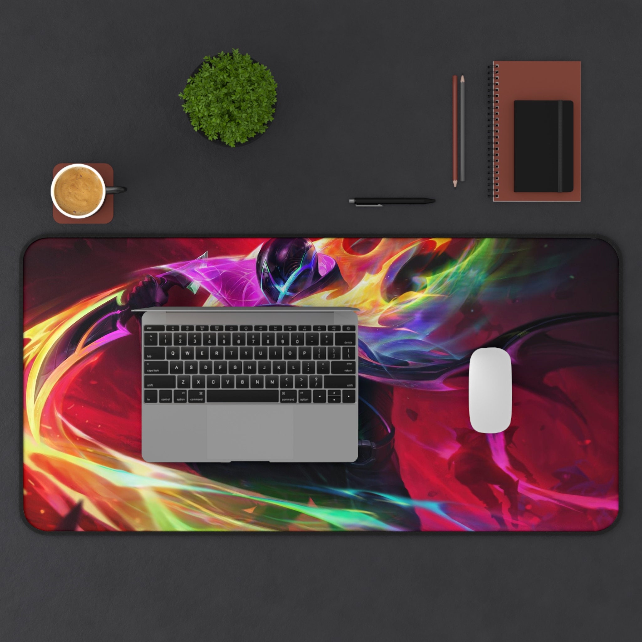 Empyrean Pyke Desk Mat League of Legends Merch High Quality Durable ...