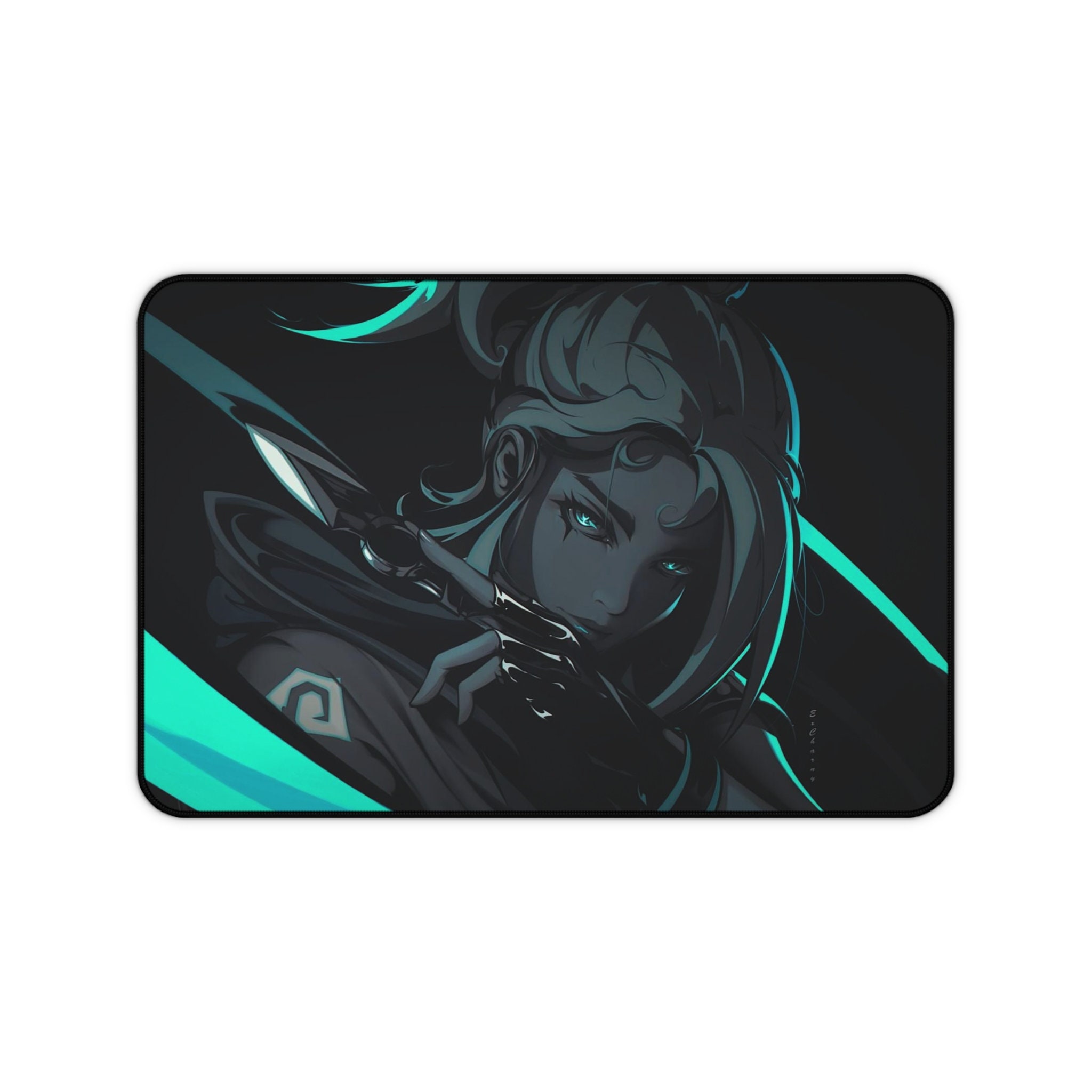 JETT VALORANT Desk Mat Valorant Agent Desk Mat Valorant Mouse - Etsy