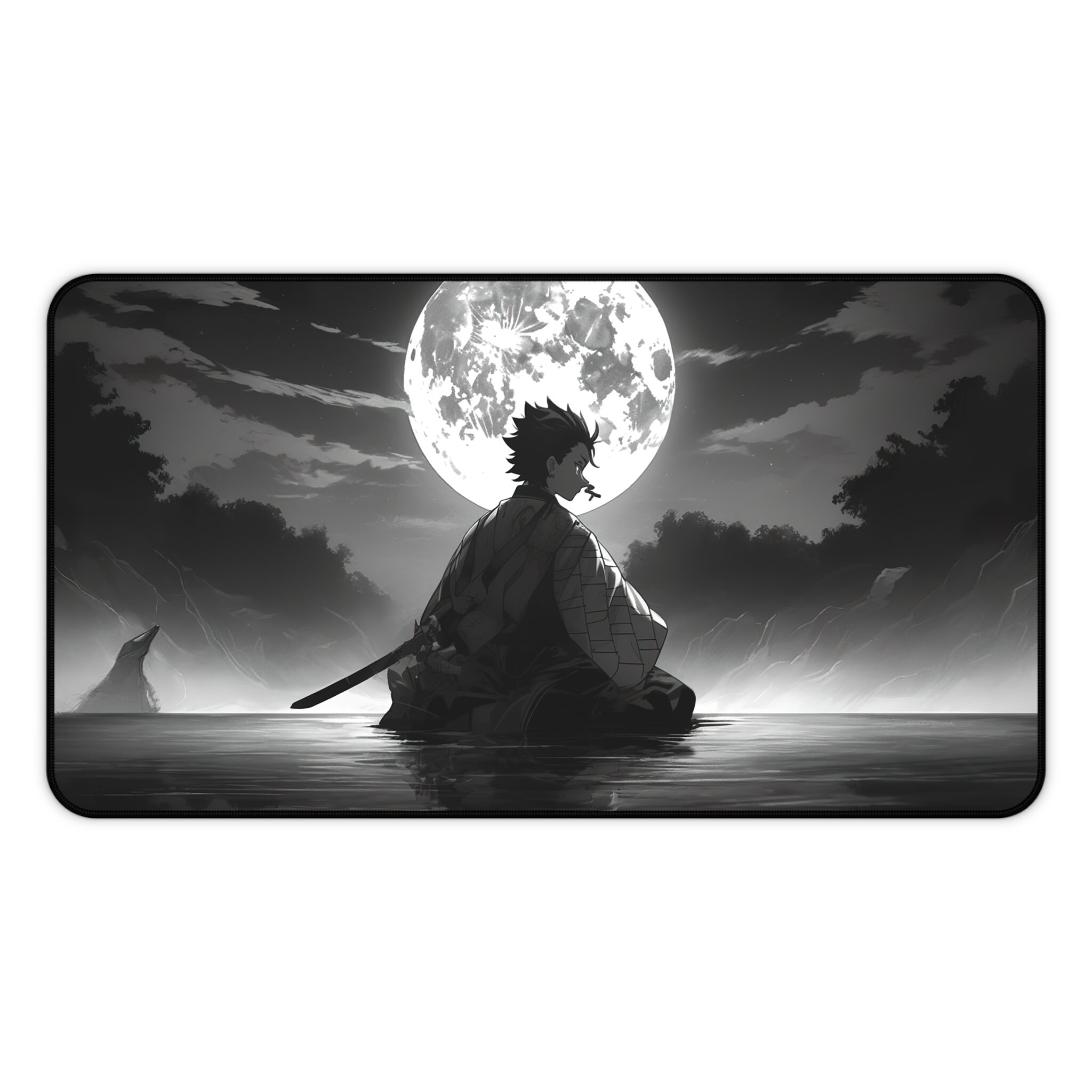 Demon Slayer Desk Mat Tanjiro Kamado Desk Mat Anime Mouse Pad - Etsy ...
