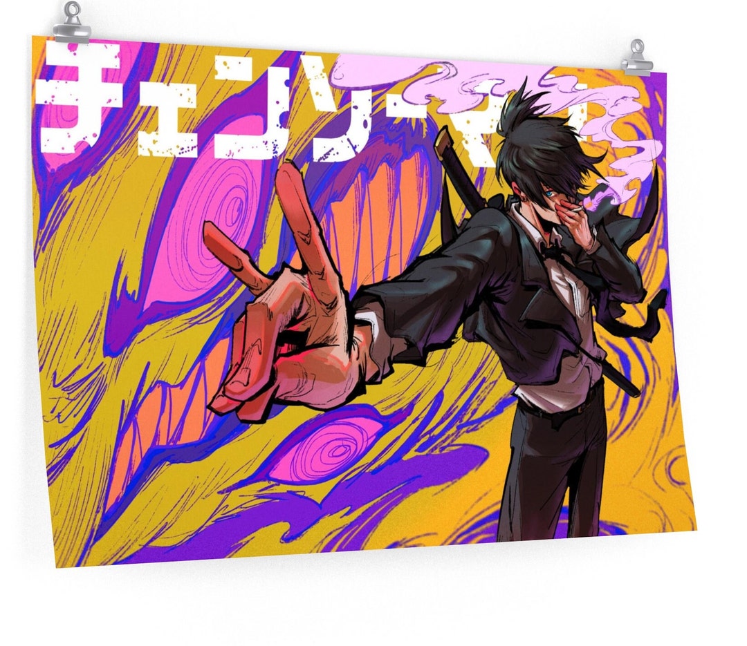 Chainsaw Man Aki Poster - Etsy