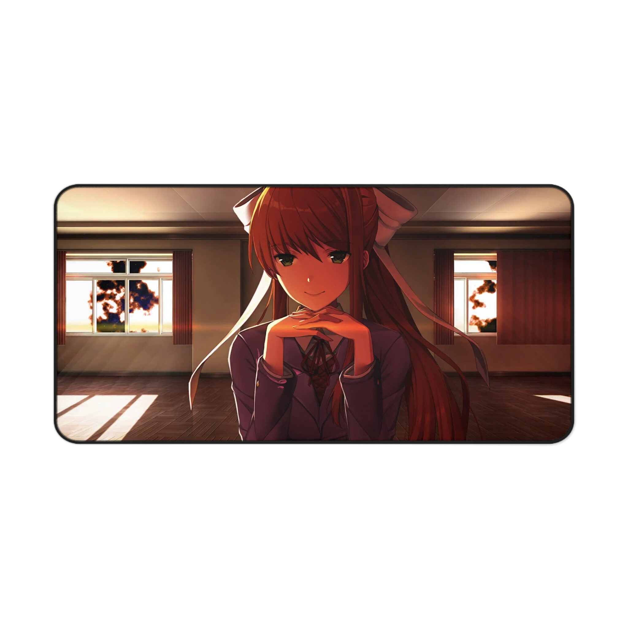 Doki Doki Literature Club ''just Monika'' Desk Mat DDLC Premium Desk ...