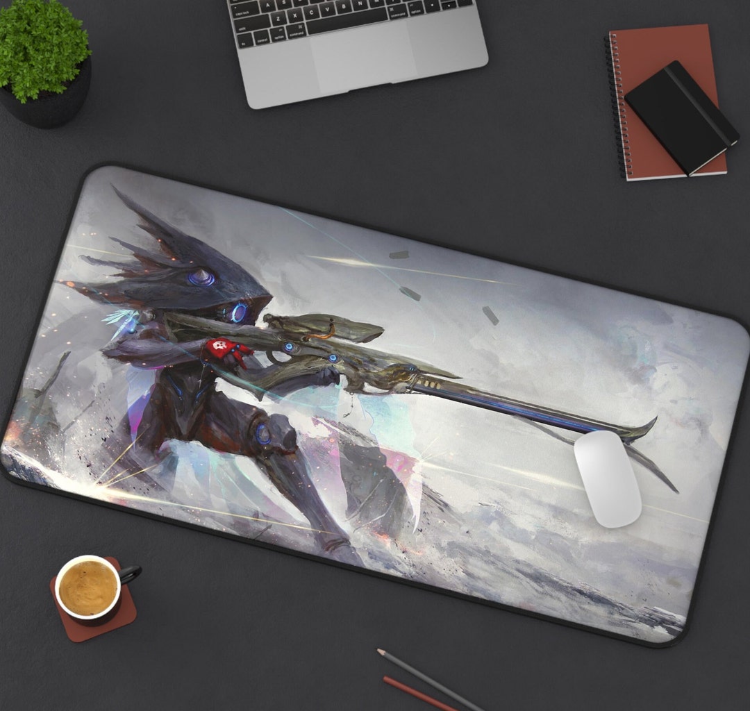 WARFRAME SNIPER Desk Mat/ Play Mat, WARFRAME Desk Mat Xxl Mouse Pad ...