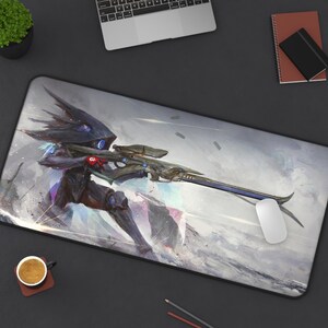 WARFRAME SNIPER Desk Mat/ Play Mat, WARFRAME Desk Mat Xxl Mouse Pad ...