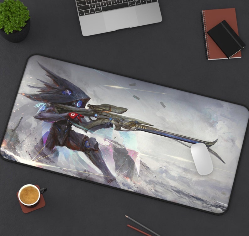 WARFRAME SNIPER Desk Mat/ Play Mat, WARFRAME Desk Mat Xxl Mouse Pad ...
