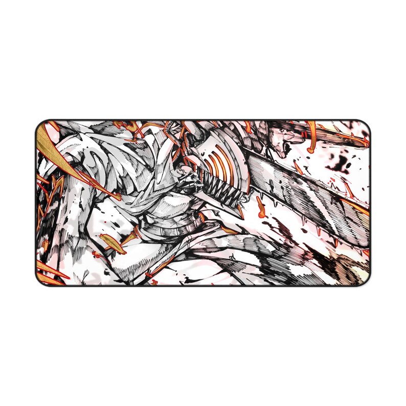 DENJI Desk Mat Chainsaw Man Anime Mouse Pad Gift Anime Desk Mat Denji ...