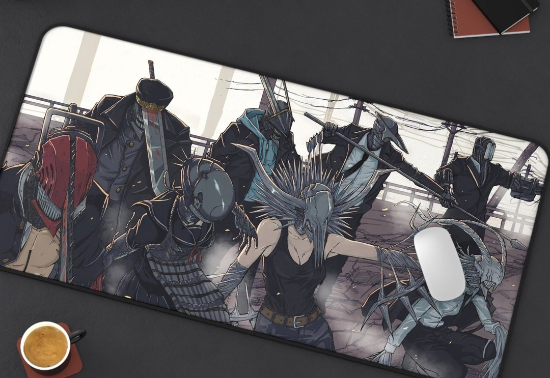 Devil Desk Mat Chainsaw Man War Devil Anime Mouse Pad Gift - Etsy UK