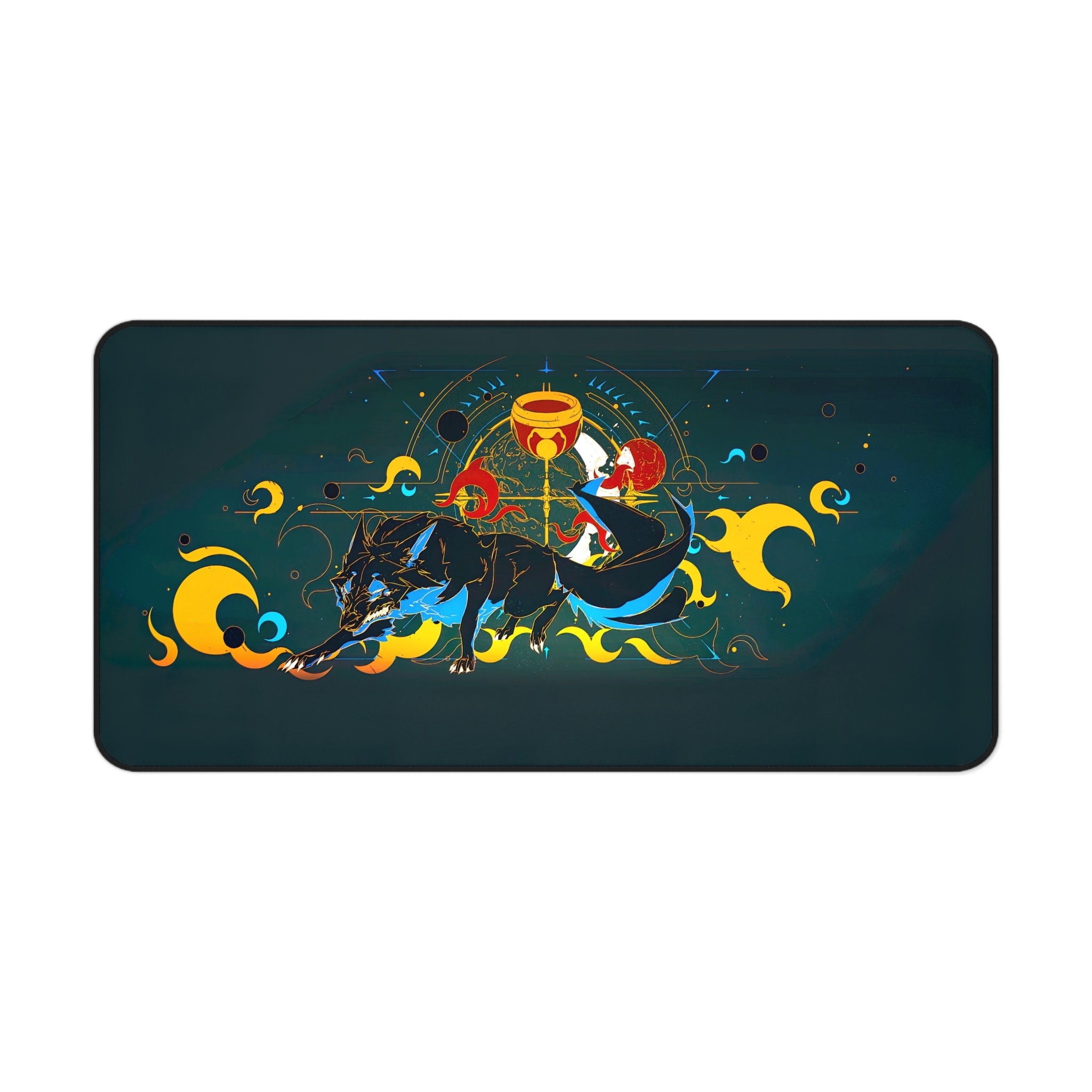WARFRAME WOLF Desk Mat/ Play Mat, Voruna Warframe Desk Mat Xxl Mouse ...