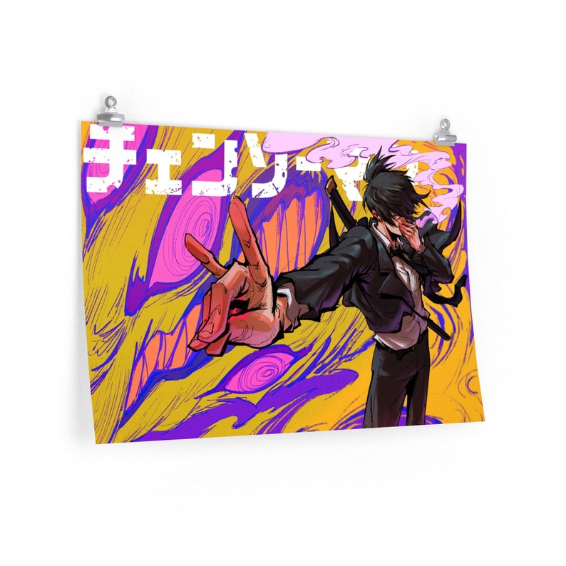 Chainsaw Man Aki Poster - Etsy