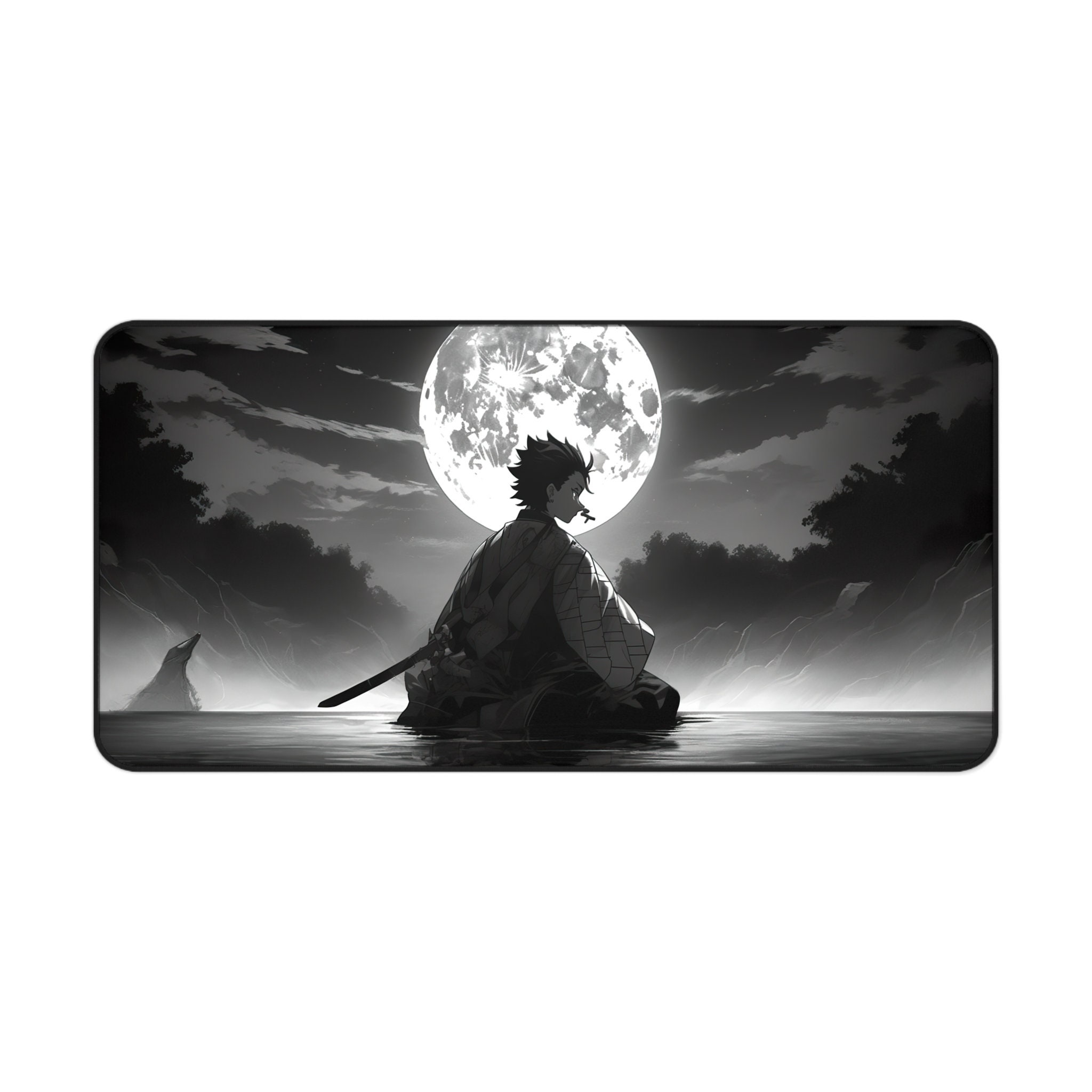 Demon Slayer Desk Mat Tanjiro Kamado Desk Mat Anime Mouse Pad - Etsy ...