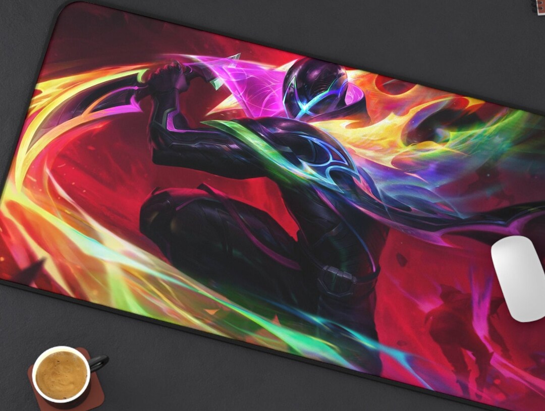 Empyrean Pyke Desk Mat League of Legends Merch High Quality Durable ...