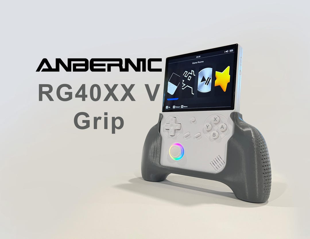 Anbernic RG 40XX V Game Console Grip: Ergonomic 3D Printed - Etsy