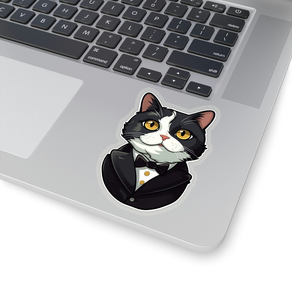 Tuxedo Cat Sticker Cat Sticker Laptop Sticker Cat Lover Gift Cute Kitty ...