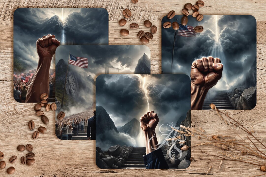 Trump Sublimation Coaster Design Set, Sublimation Coaster, Coaster ...