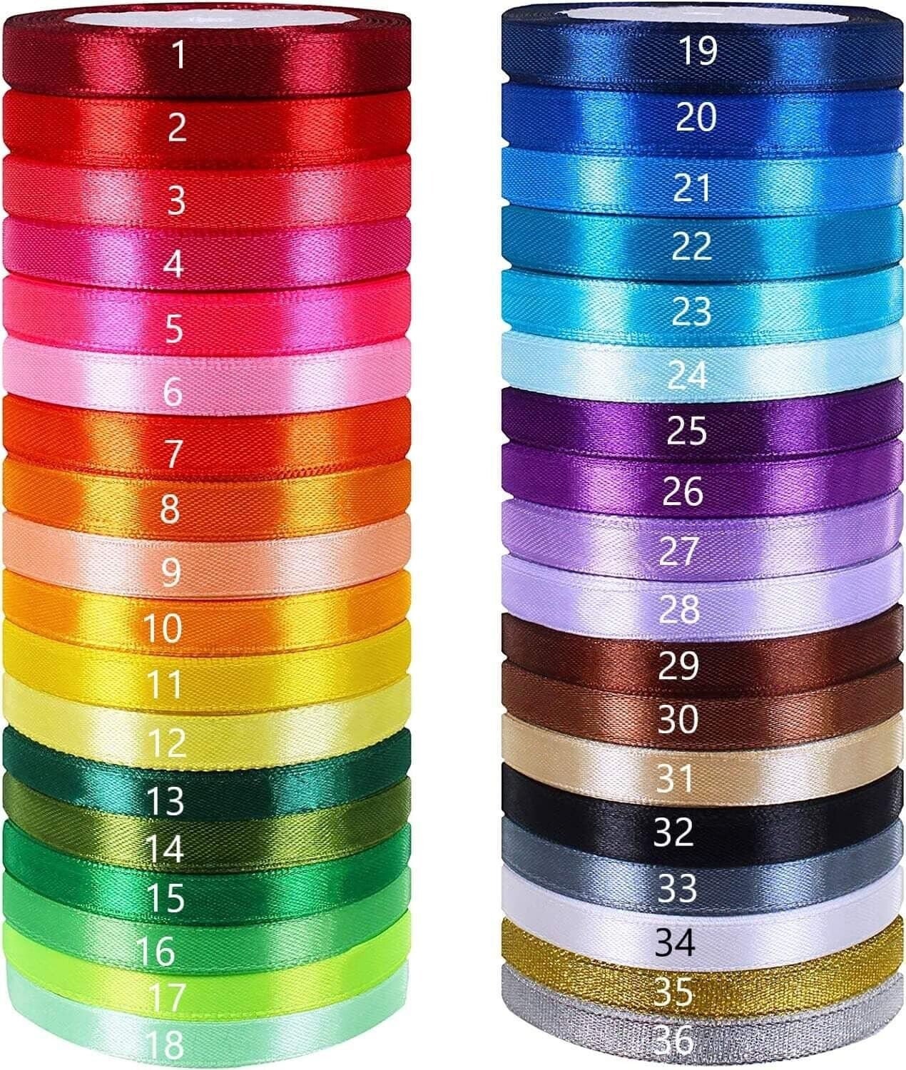 Custom 2 Color Satin Ribbon Graduation Lei 2024 5/8 Ribbon, Many Colors ...