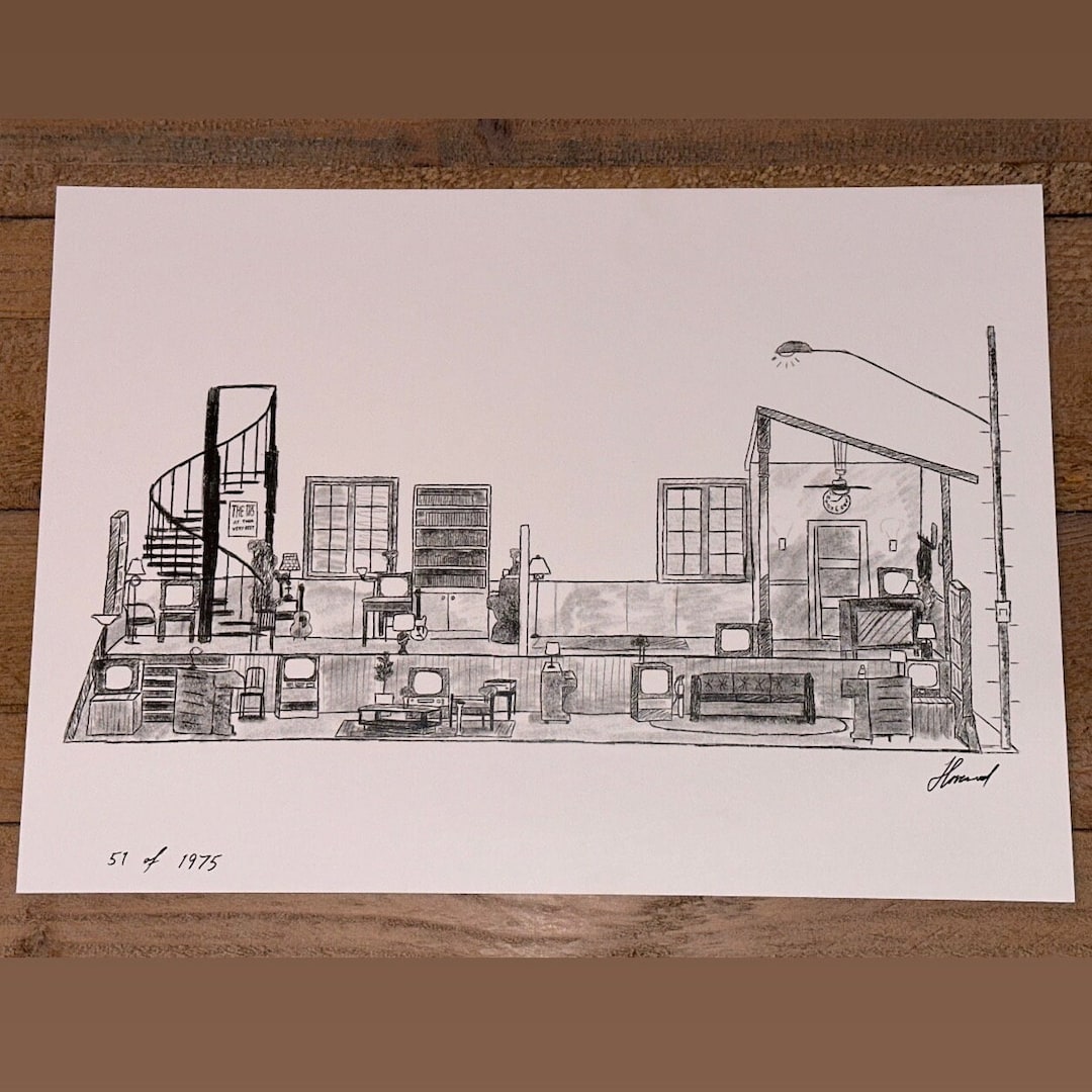The 1975 'at Their Very Best' Stage Design A4 Art Print - Etsy