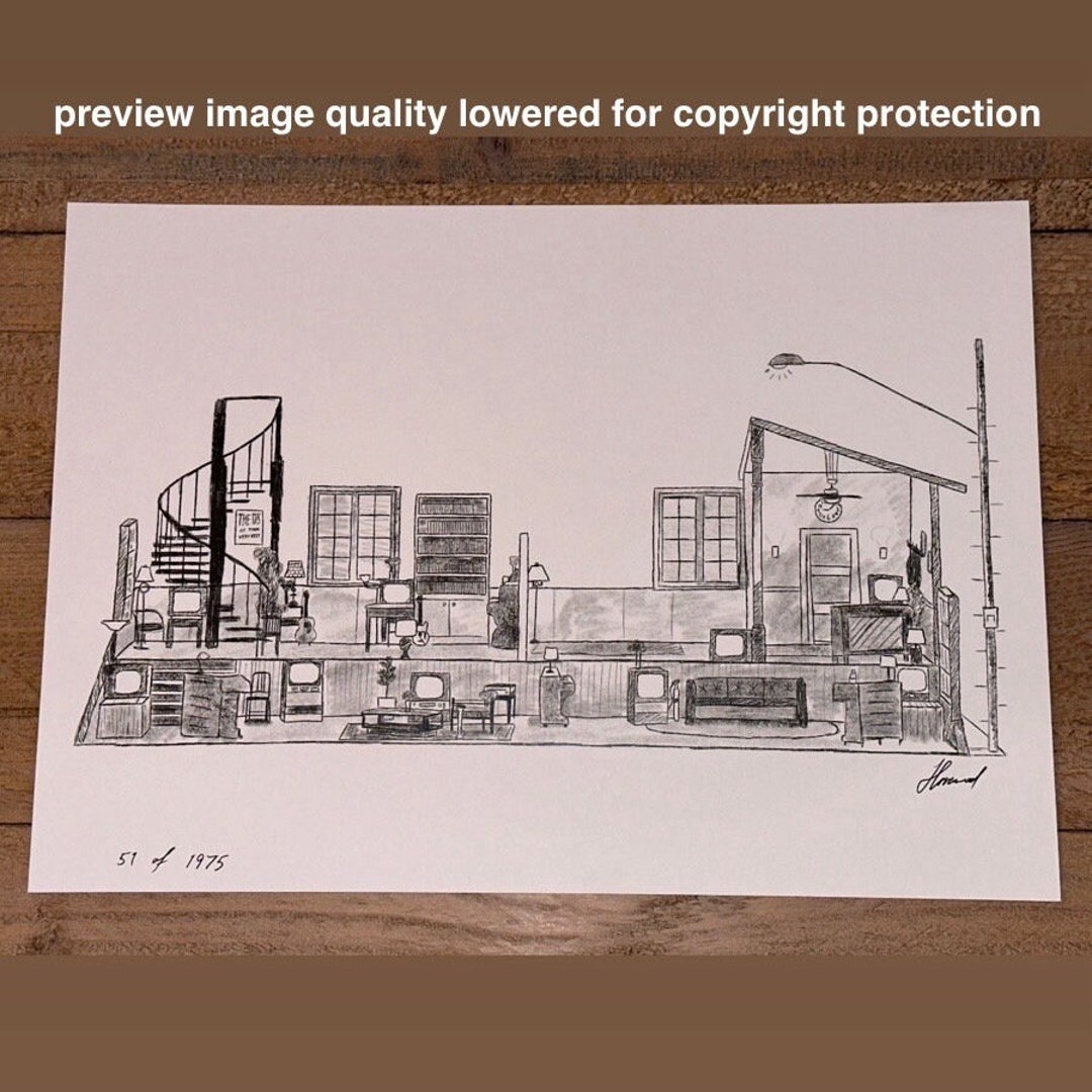 The 1975 ‘at Their Very Best' Stage Design - A4 Art Print - Etsy