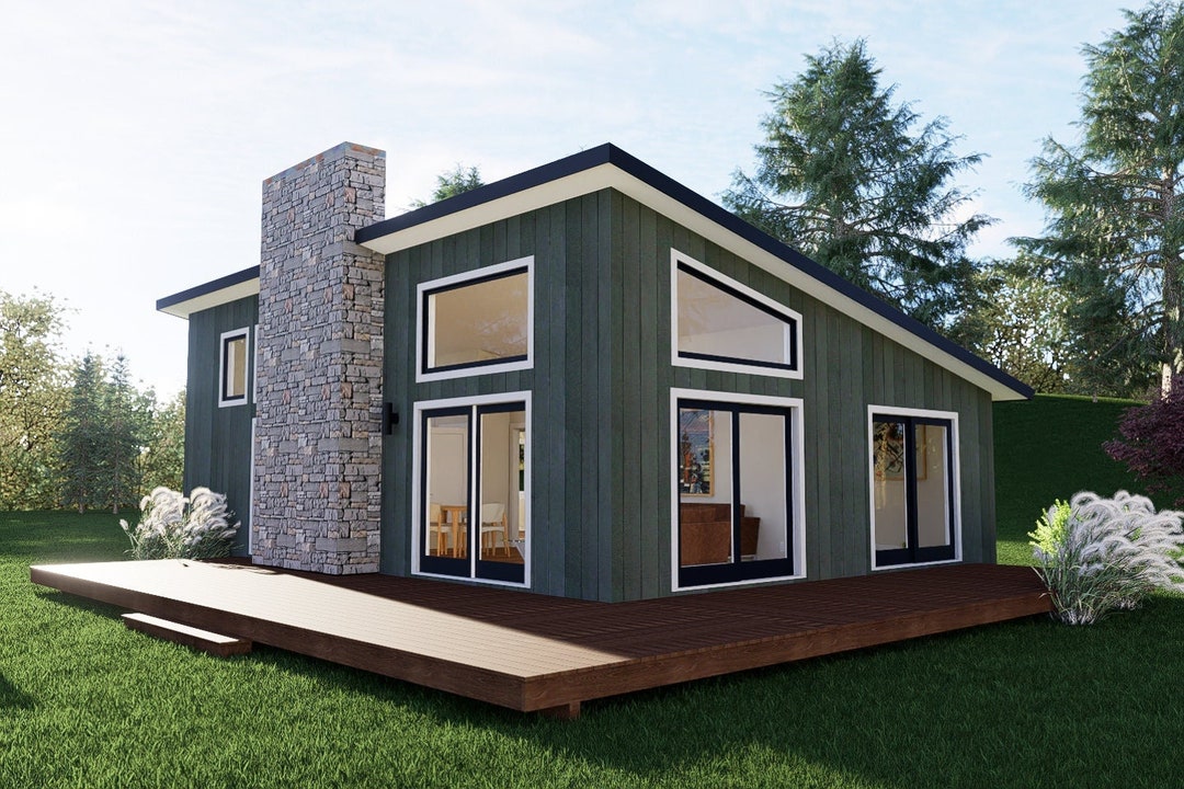 Plan 85216ms Edgy Modern House Plan With Shed Roof Design Shed Roof