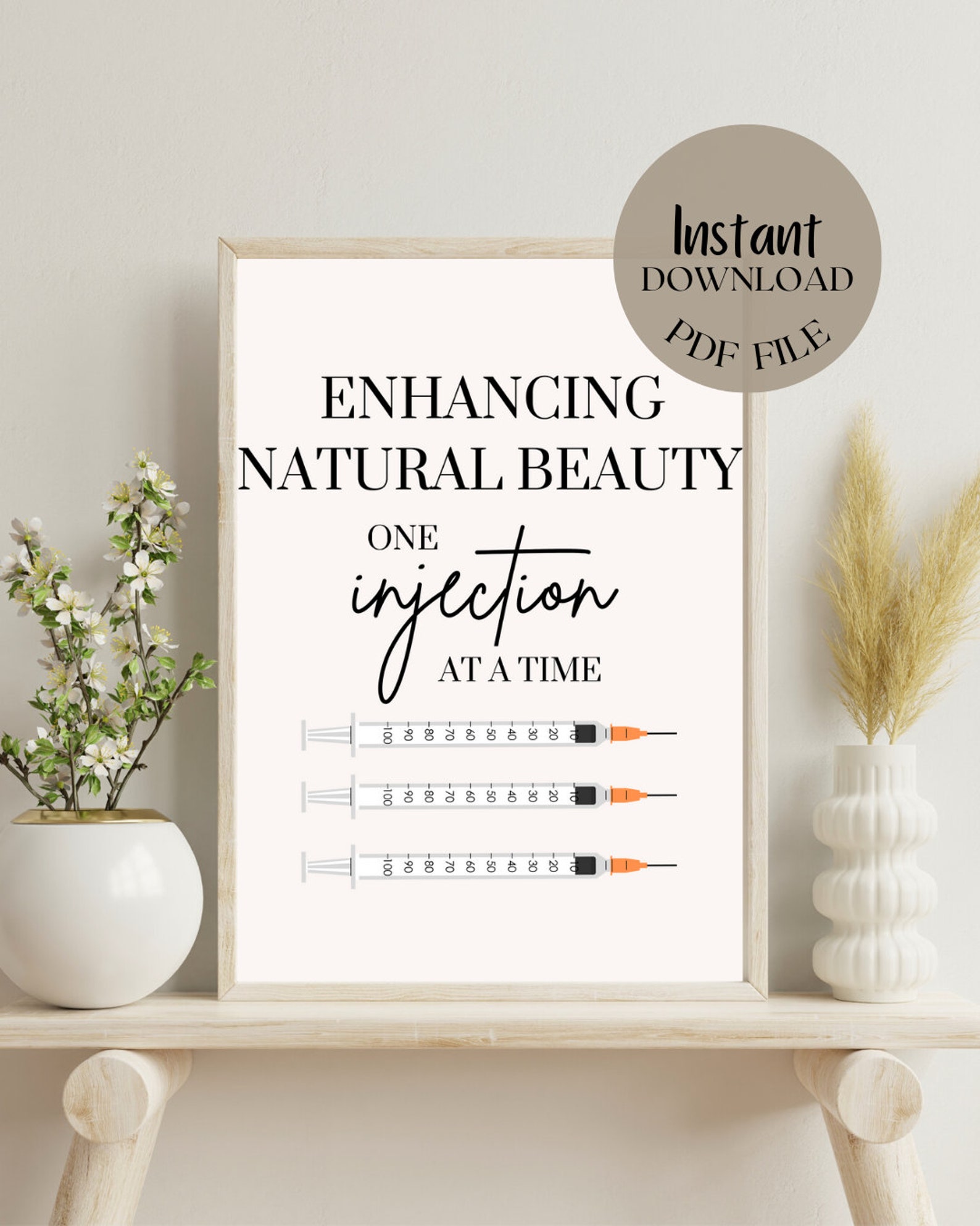 Nurse Injector | Esthetician Spa Room Decor | Quote | Beauty Salon ...