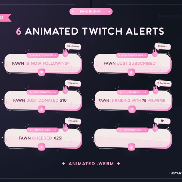 Twitch Alerts - Etsy