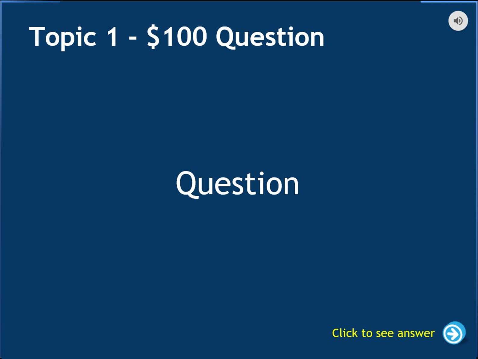 Jeopardy Game Template - Etsy