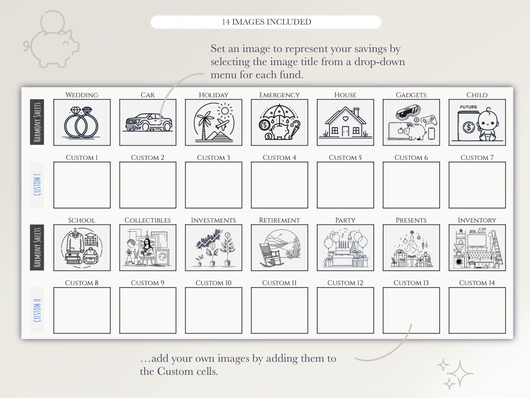 Smart Savings Tracker | Savings Challenge - Achieve Your Financial Goal ...