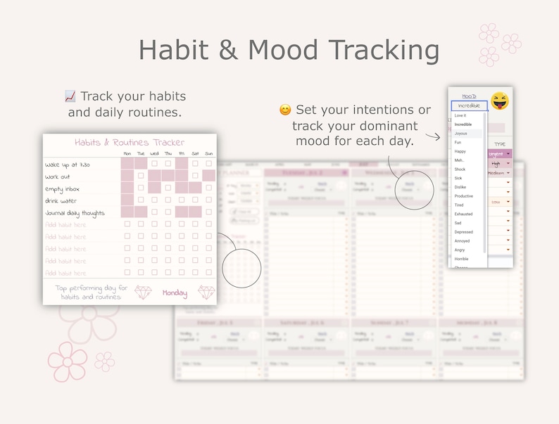 Ultimate Weekly Planner | Digital Weekly Planner Template ...
