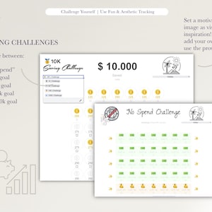 Smart Savings Tracker | Savings Challenge - Achieve Your Financial Goal ...