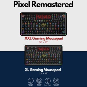 RPG Desk Mat - FF1 Bestiary, Three Variations, High Resolution, 2 Sizes ...