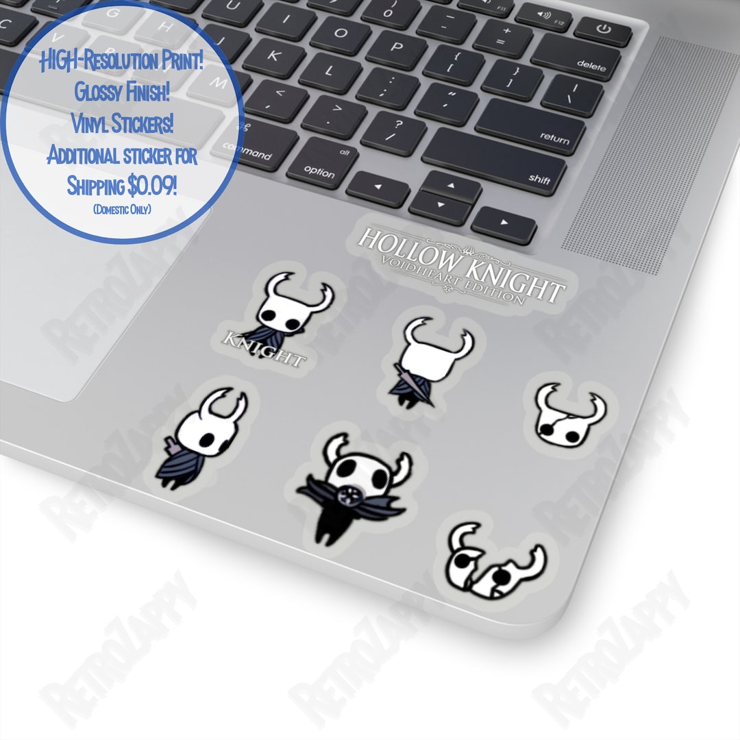 Hollow Knight Sticker Pack - Knight, High Resolution, 2 Sizes Available ...