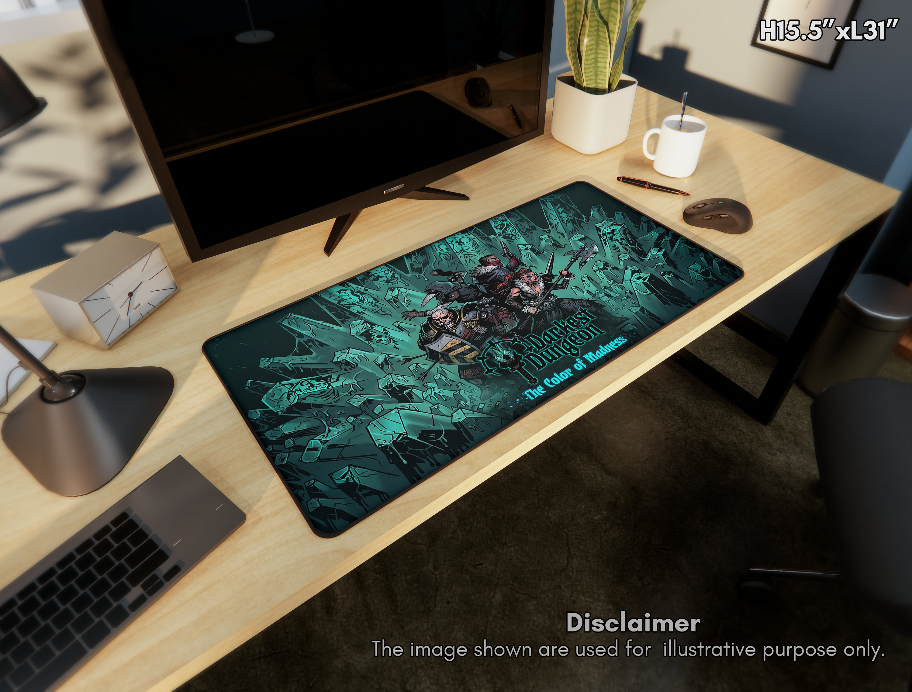DD Gaming Desk Mat Color of Madness, High Resolution, 2 Sizes Available ...