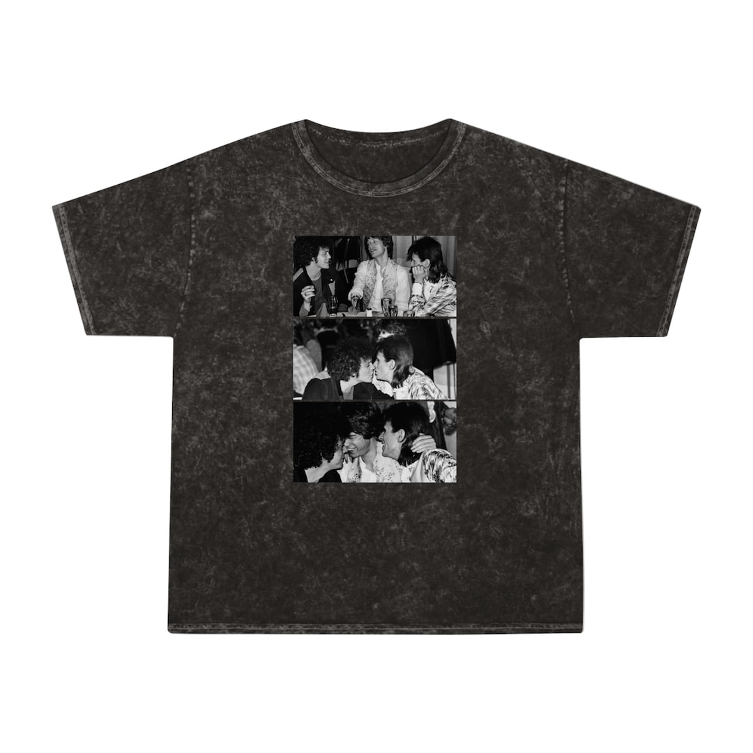 Reed, Bowie, Jagger - Unisex Mineral Wash T-shirt - Etsy