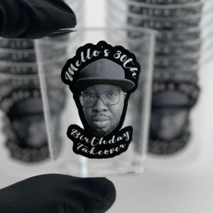 Personalized Plastic Shot Glasses matte, Custom Bulk Shot Glasses ...