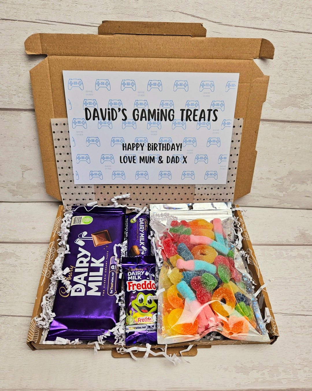 Gamer Gifts, Gifts for Gaming, Treat Box, Sweets Box, Gaming Snacks ...