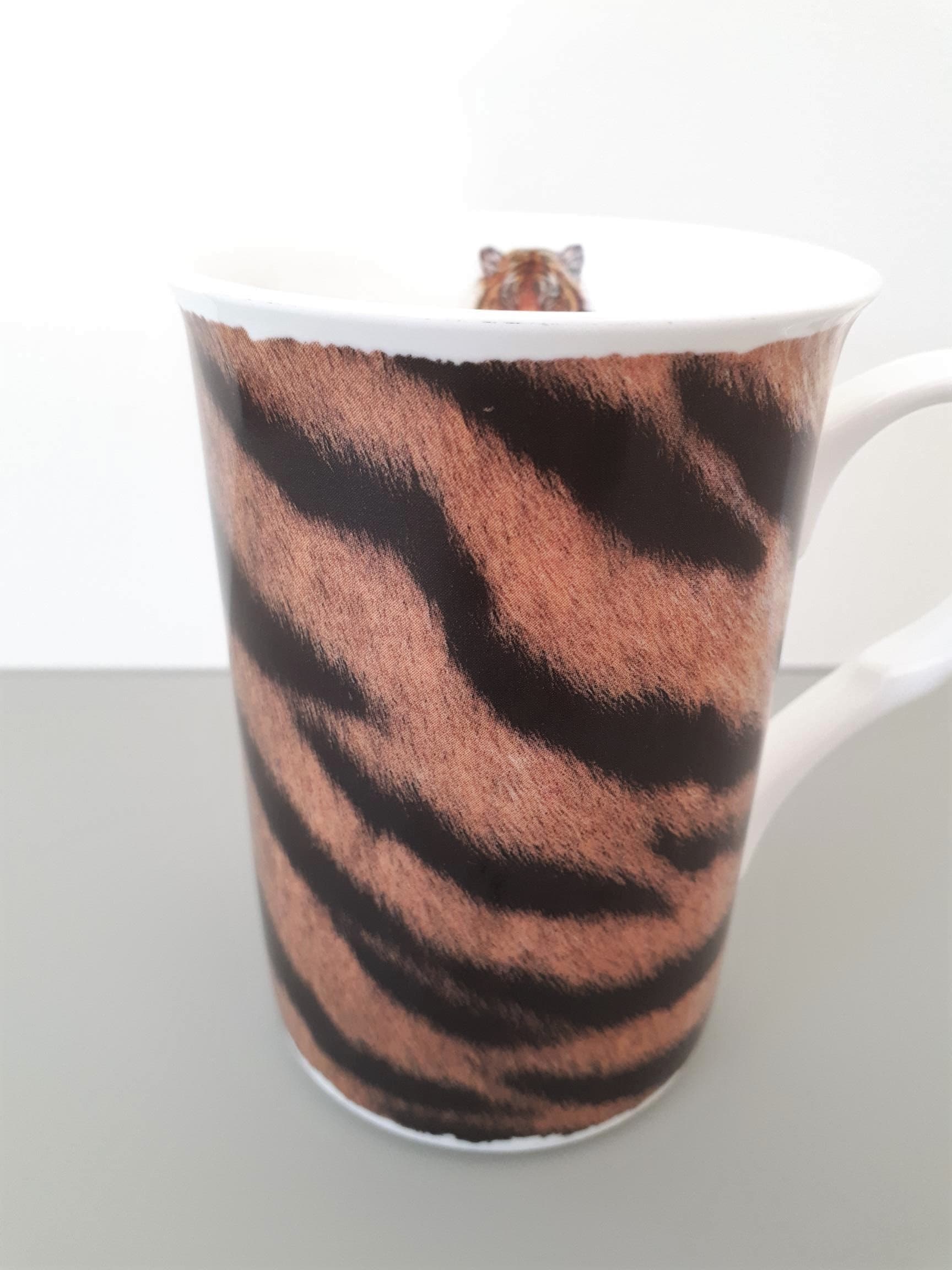 Marilynsvintagenl Set of 5 Zoo Animal Bone China Mugs - Etsy