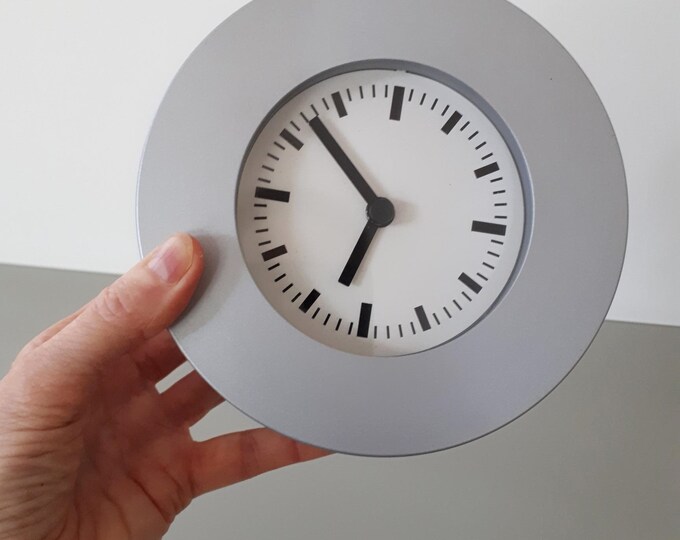 Vintage Limited Edition Mini Version of the IKEA PS Desk Clock in Red ...