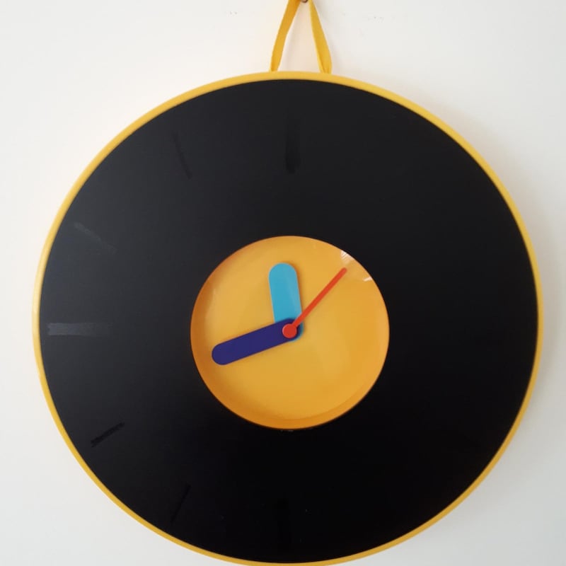 Memphis Style Clock - Etsy UK