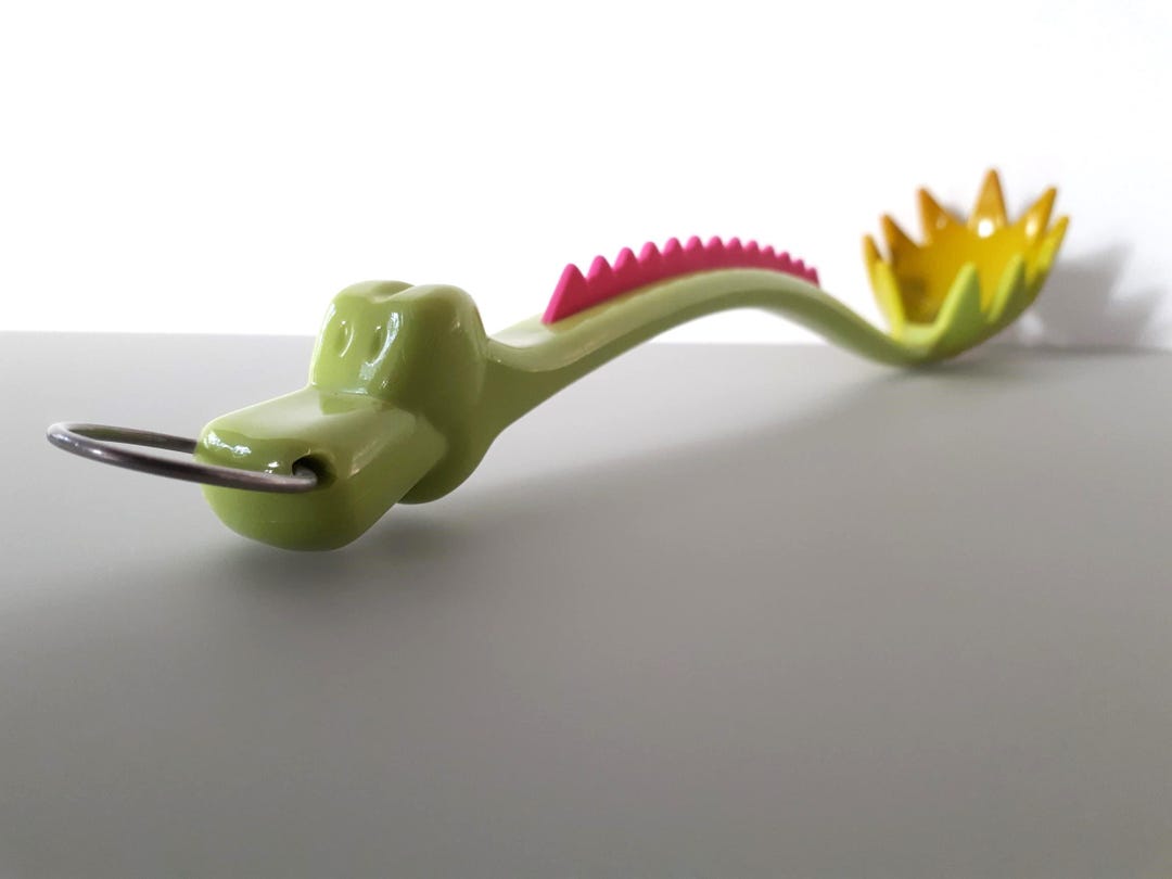 IKEA DRAGON Pasta Scoop, Spaghetti Scoop- Green Plastic Dragon Shape ...