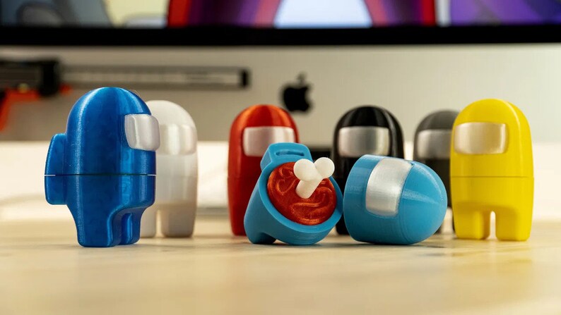 Among Us Toy / Fully Detachable / Among Us / 3D Printed Toy / 3d ...