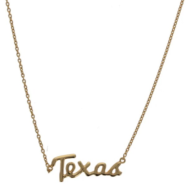 Texas Necklace - Etsy