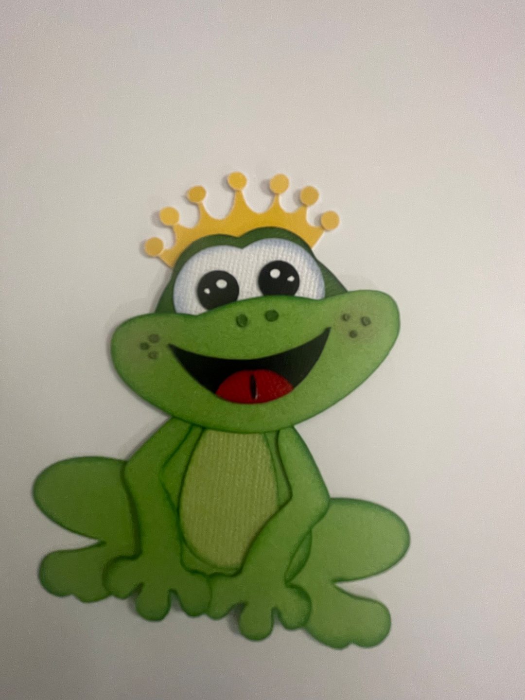 A Princess and Her Frog - Frog - Etsy