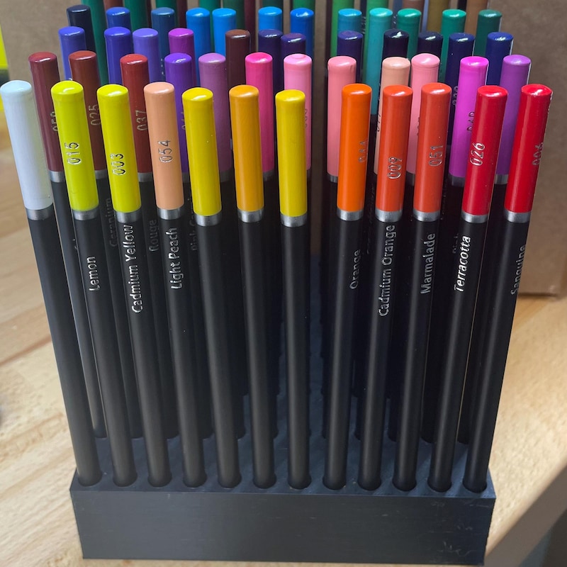 Colored Pencil Holder - Etsy