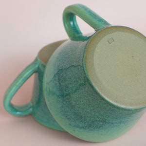 Mottled Jade | Coffee Cup | Latte Cup | Minimalist Design | Holiday ...